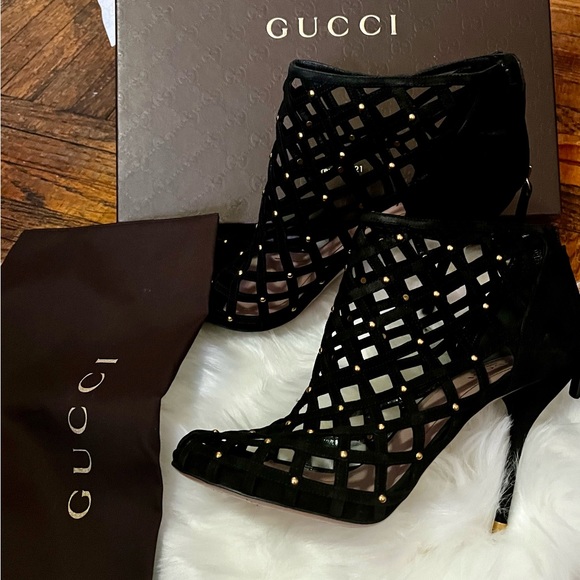 Gucci | Shoes | Gucci Booties | Poshmark
